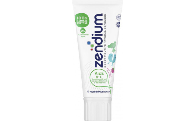 ZENDIUM KIDS TANDKRÄM 0-3 ÅR 12x50ml - Nordenta