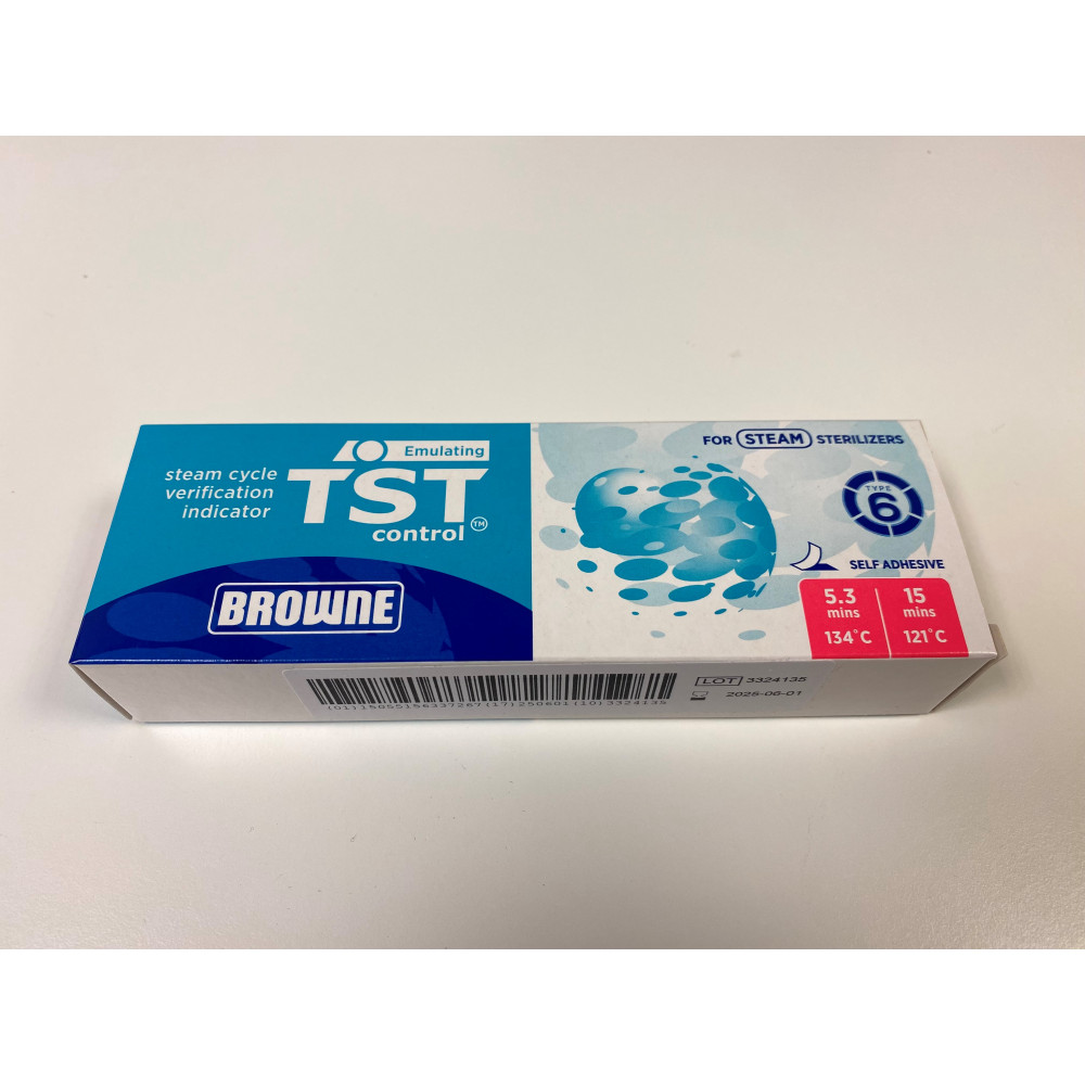 INDIKATOR KEM TST BROWNE 100st - Nordenta